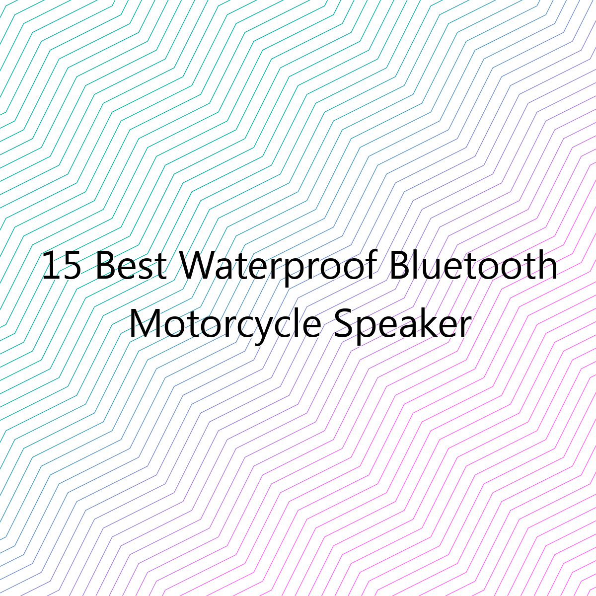 15 Best Waterproof Bluetooth Motorcycle Speaker - May 2025